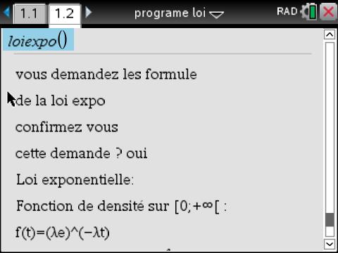 TI-Planet | Programme probabilité. (Maths Nspire program)
