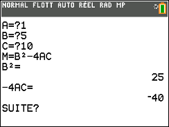 TI-Planet | Calcul Delta détaillé 1ereS (Maths ce program)