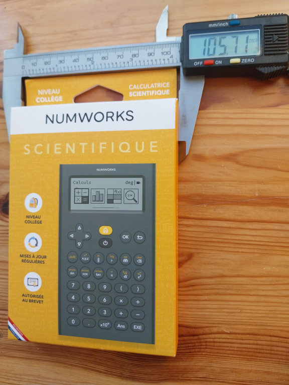 TI-Planet | Voir l'image - Emballage NumWorks scientifique
